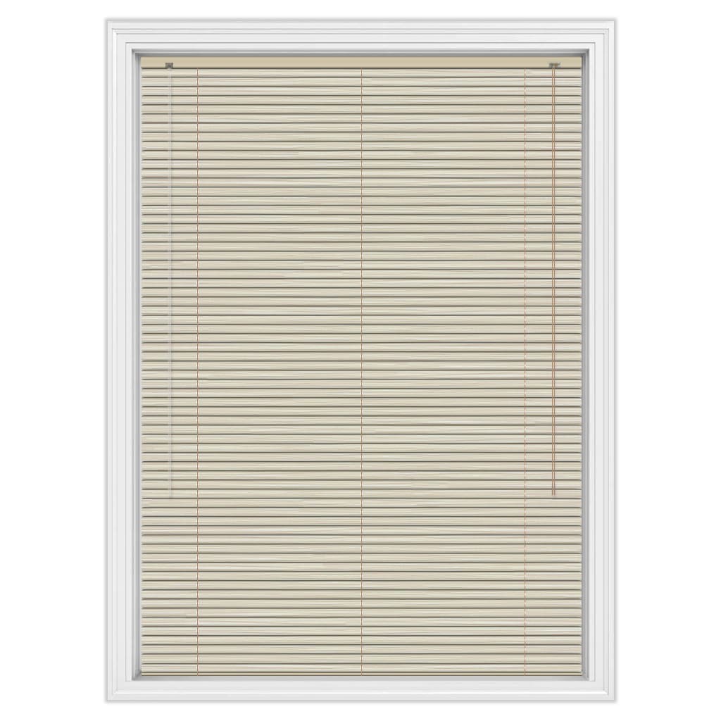 25mm Kono Truffle Contemporary Striped Aluminium Venetian Blinds