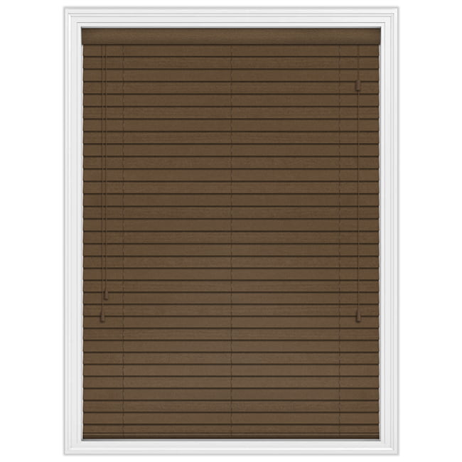 50mm Walnut Luxury Dark Wooden Venetian Blinds, Made to Measure