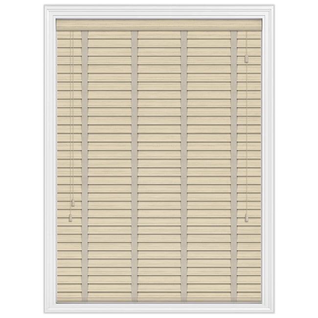 50mm Nordic Oak Faux Wood Venetian Blinds with Tapes