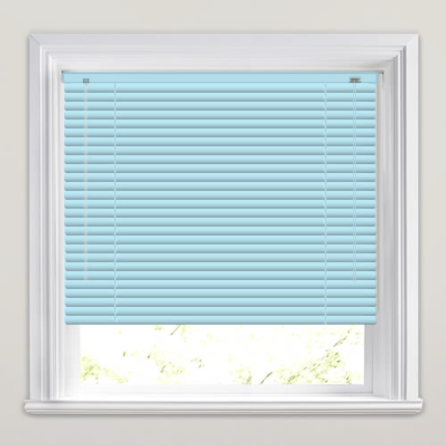 Aqua Light Blue Venetian Blinds, Made to Measure Water Resistant