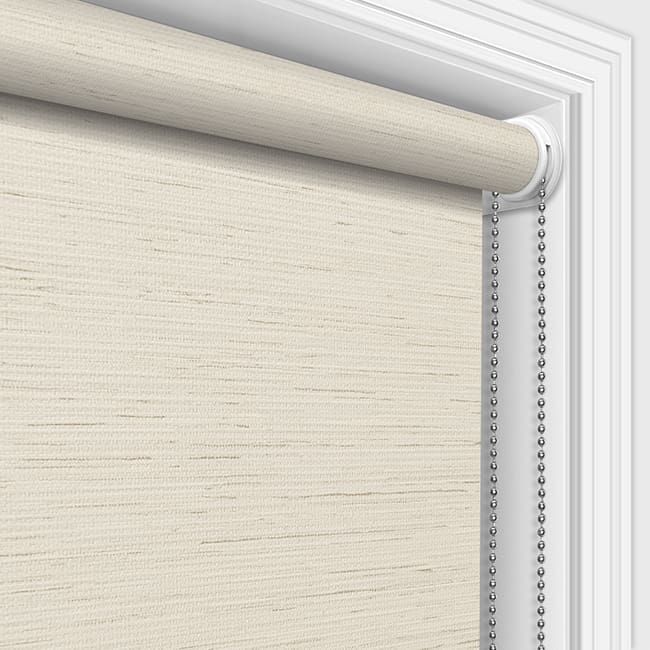 Arcade Sense Cream Flecked PVC Waterproof Roller Blinds