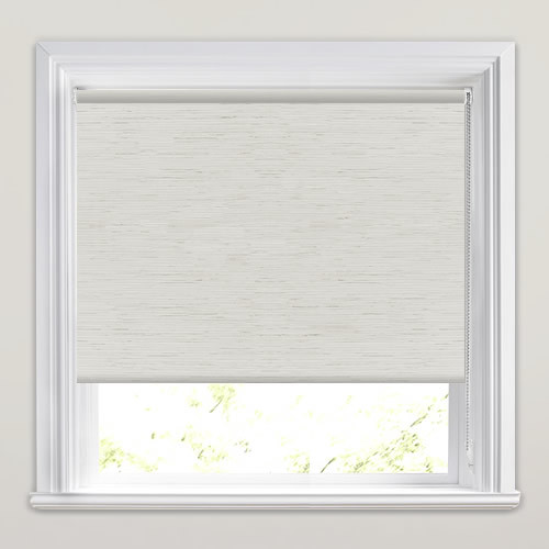 Tile Inspired Modern Patterned Waterproof Roller Blinds in Light Beige