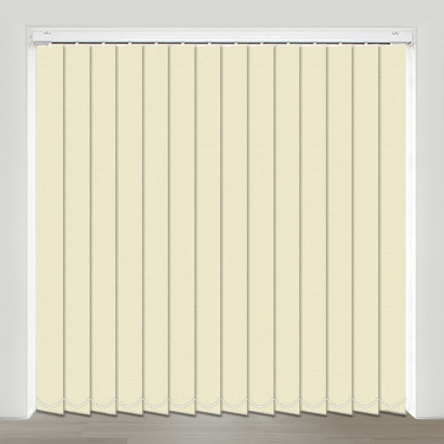 Mono FR Cream Vertical Blinds, Made to Measure - English Blinds