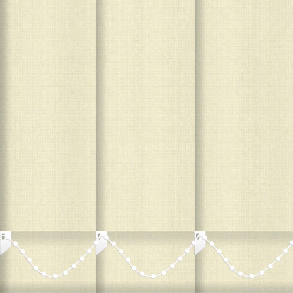 Mono FR Cream Vertical Blinds, Made to Measure - English Blinds