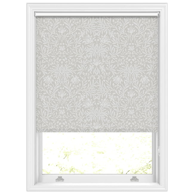 Florentine Beige Vintage Floral Damask Patterned Blackout Roller Blinds