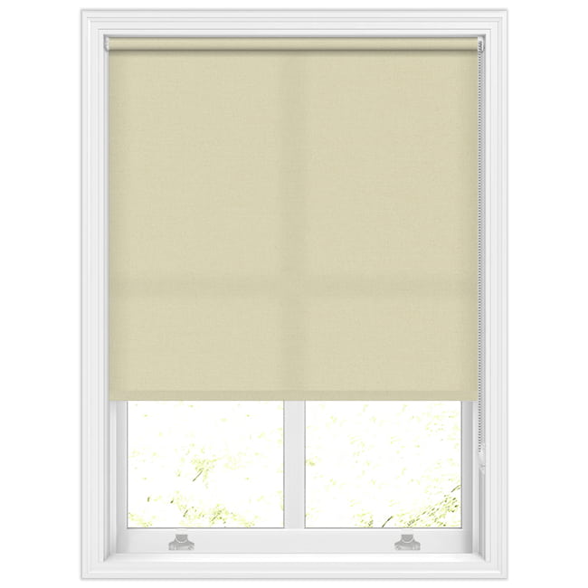 Gala Plain Beige Roller Blinds, Made to Measure