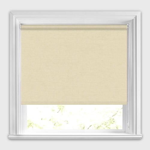 Made to Measure Gala Plain Beige Roller Blinds