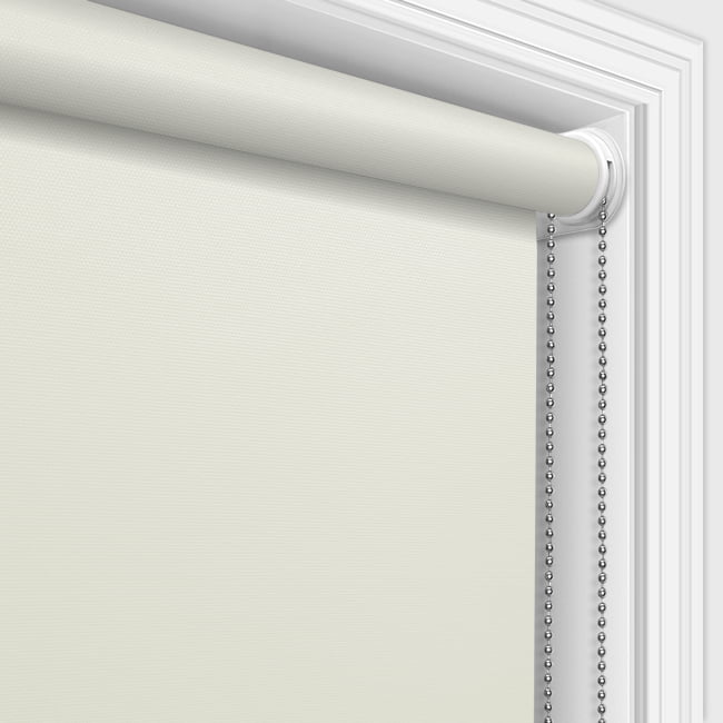 Wipe-able & Washable Off-White Waterproof Kitchen & Bathroom Blinds