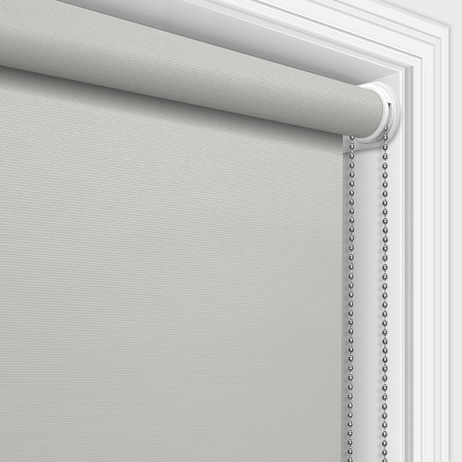 Multi Lux Stone Taupe PVC Waterproof Roller Blinds