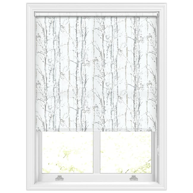 Betula Swedish Silver Birch Trees Patterned Roller Blinds