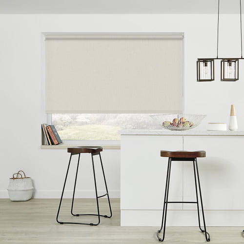 Sweet Dreams Modesty Rich Cream Blackout Roller Blinds
