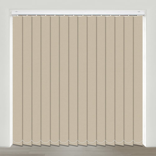 Mono FR Taupe Vertical Blinds, Made to Measure - English Blinds